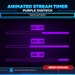 3x Green Digitech Animated Stream Timer Countdown Pack for Twitch, Kick ...