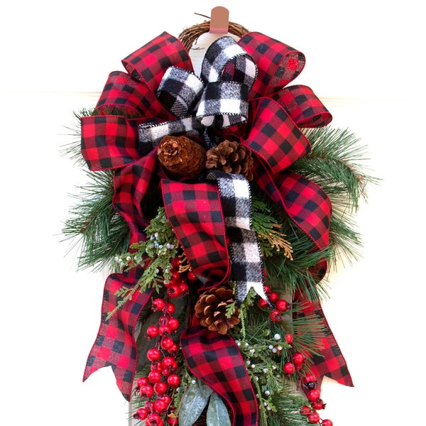 Farmhouse Door Swag - Etsy