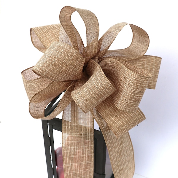 Large Burlap Bow - Etsy