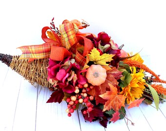 Cornucopia Fall Decor - Etsy