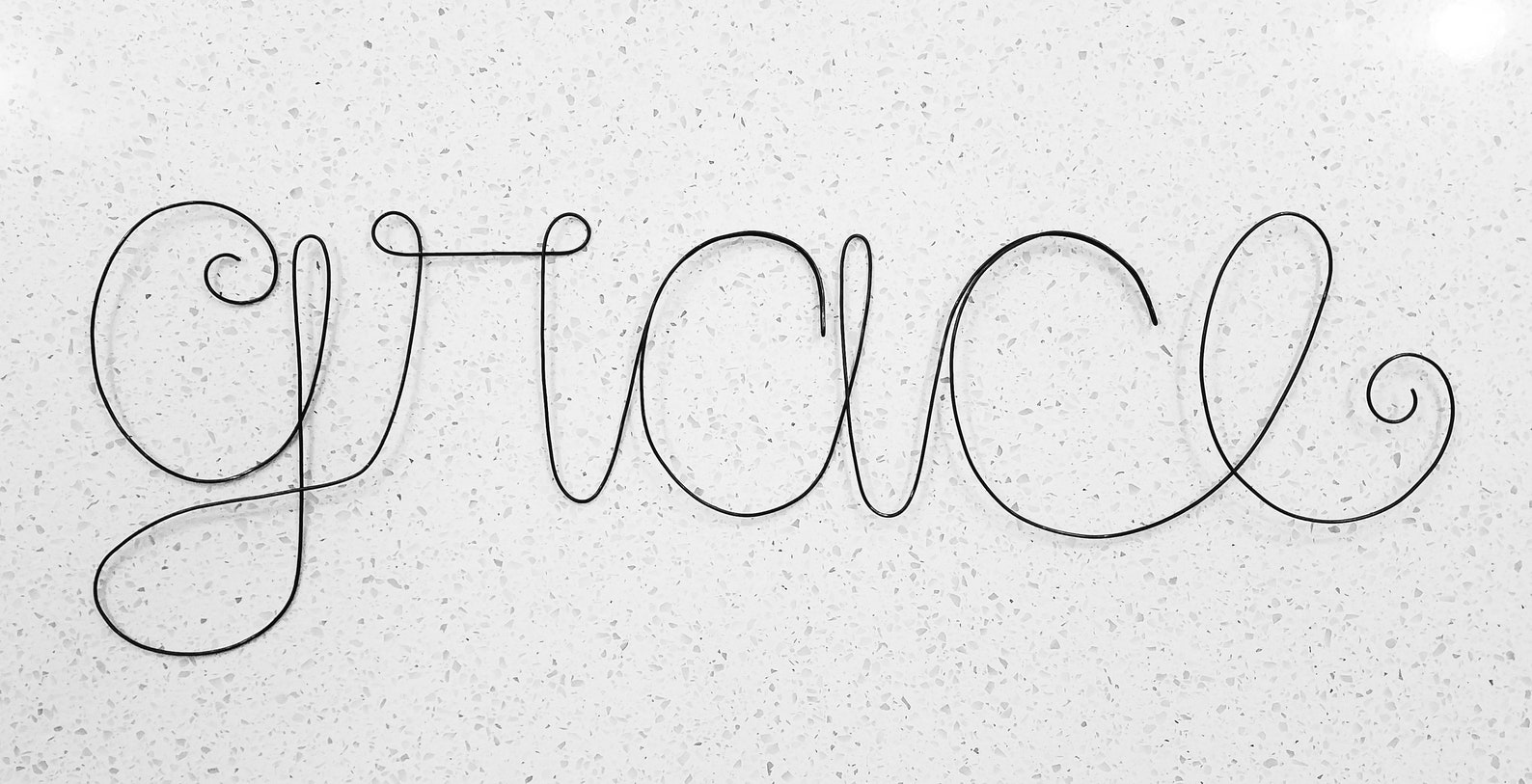 JOY HOPE GRACE Wire Word Wall Hanging Art - Etsy