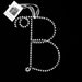 B Pearl Wire Letter B Monogram (all Letters Available) - Etsy