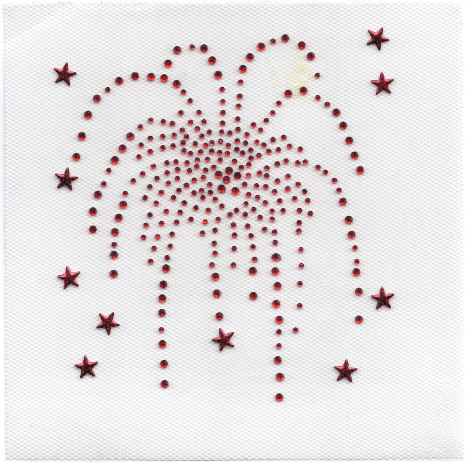 Rhinestone Iron on Transfer Hot Fix Firework Clear - Etsy