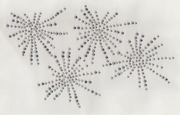 Iron on Rhinestone Transfer -- Fireworks - Etsy