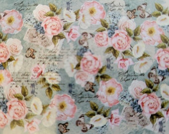 Redesign With Prima uniqua Decoupage Decor Tissue Paper, Fabric Feel ...