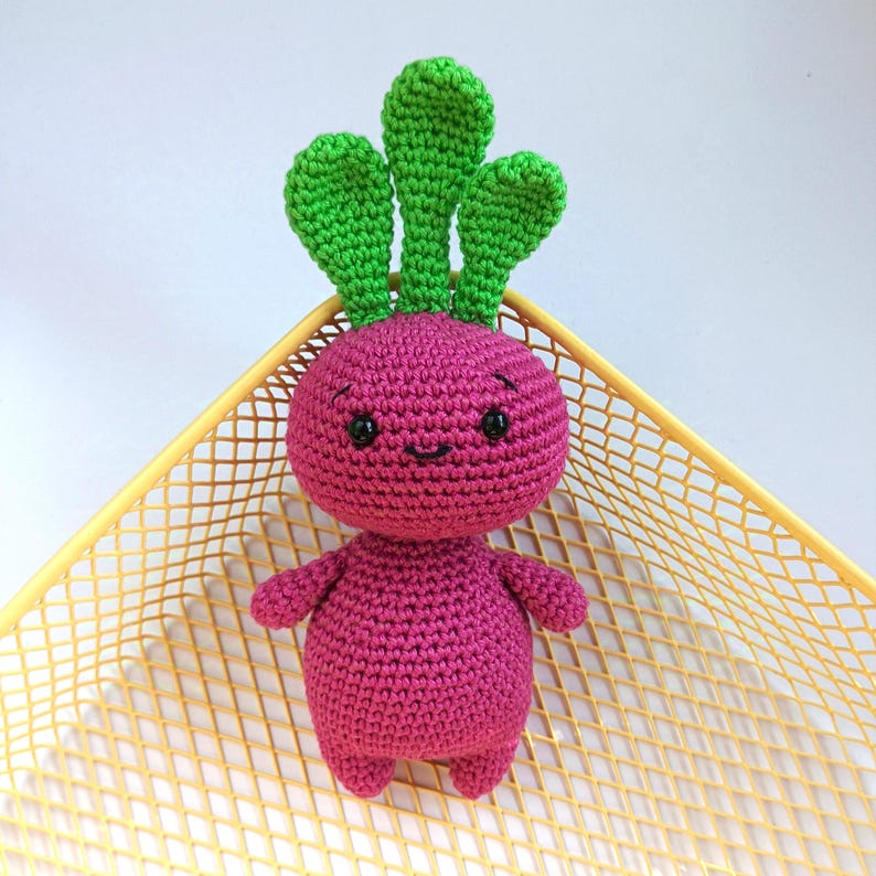 Crochet Beet Boy, Amigurumi Beet Plush, Gift for Veggie Lover - Etsy