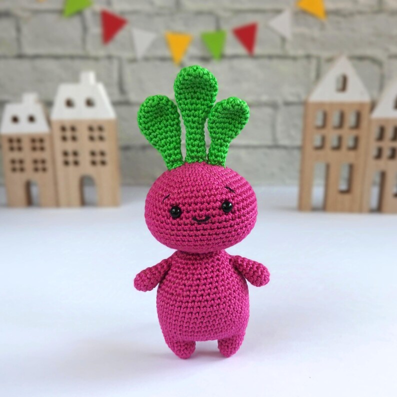 Crochet Beet Boy, Amigurumi Beet Plush, Gift for Veggie Lover - Etsy