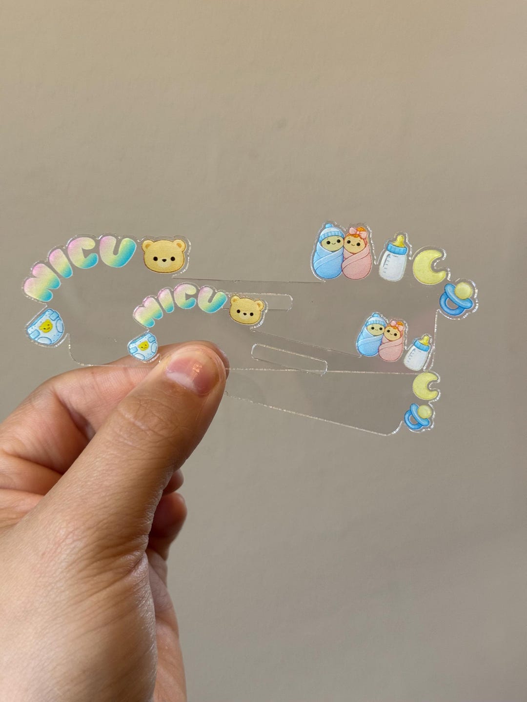 NICU ID Topper | Neonatal Care Accessory | Newborn Unit Work Decor - Etsy
