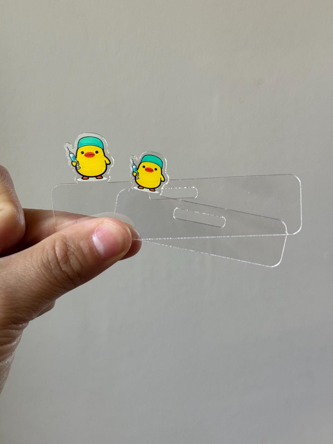 Nurse Duck ID Badge Topper | Acrylic Medical Accessory - Etsy
