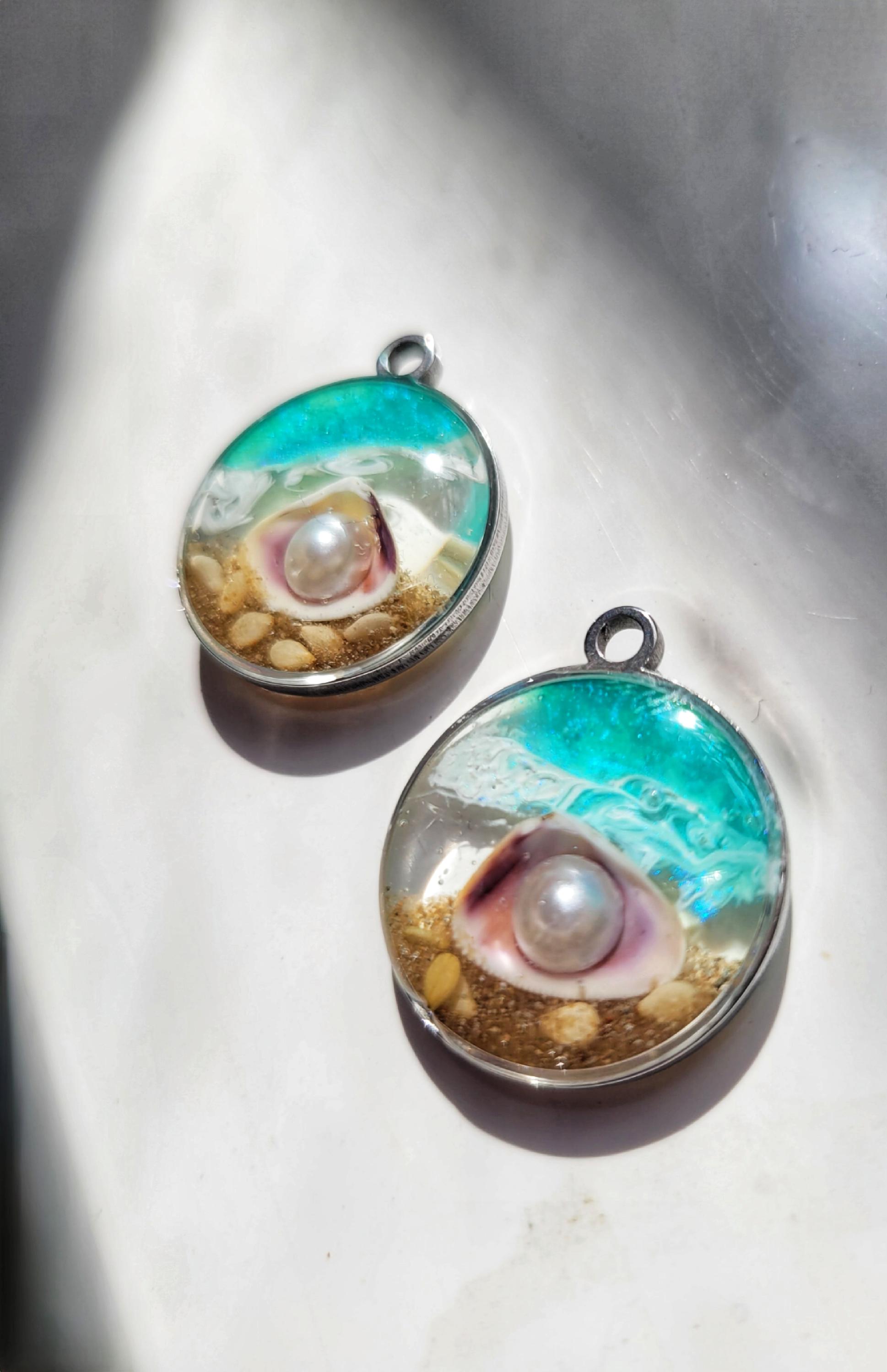Beach/ocean Resin Keychains. Gifts. Party Favors - Etsy