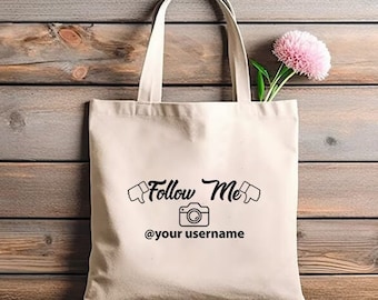 Custom QR Code Bag for Influencers and Content Creators, Personalized ...
