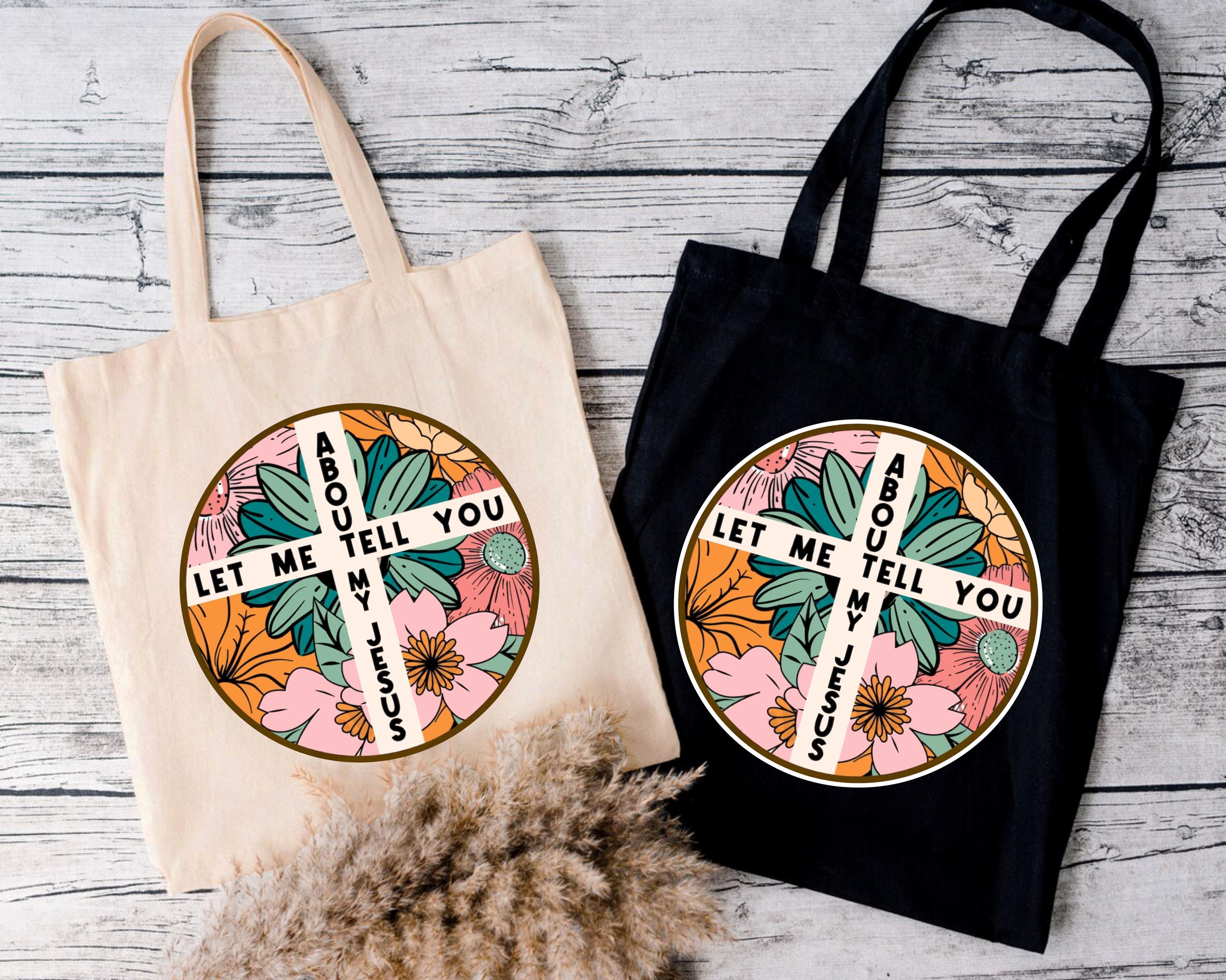Christian Tote Bags Jesus Tote Bag Christian Gifts Mothers Day Gifts ...