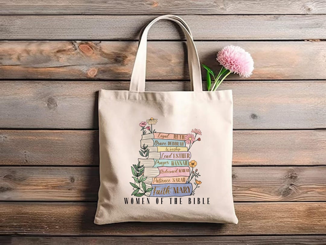 Christian Tote Bags Women of the Bible Christian Gifts Mothers Day ...