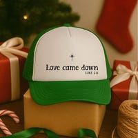 Jesus Fish Word Art Hat - Etsy