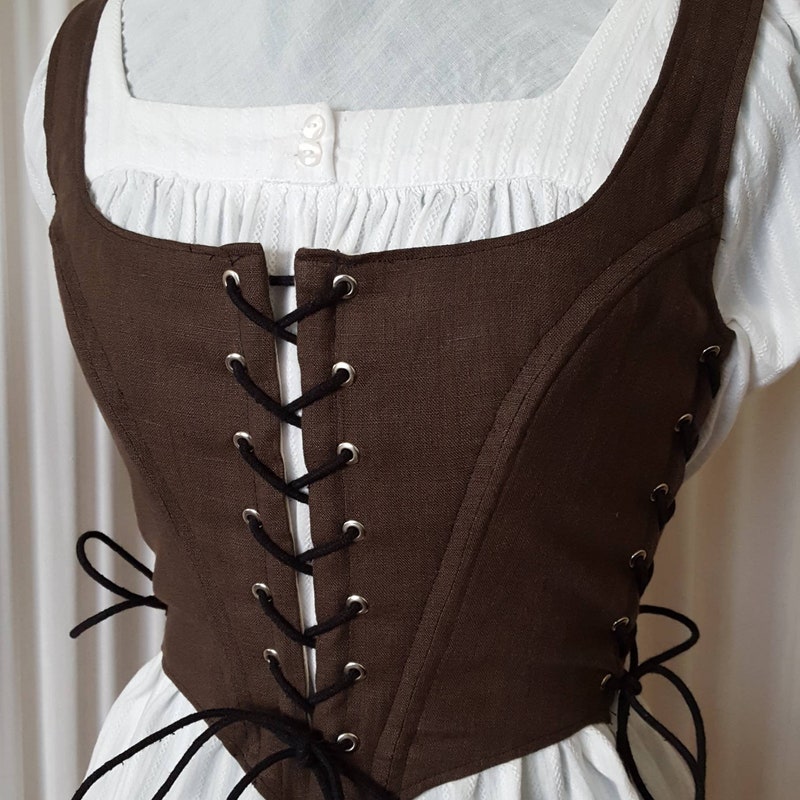 Leather Bodice - Etsy