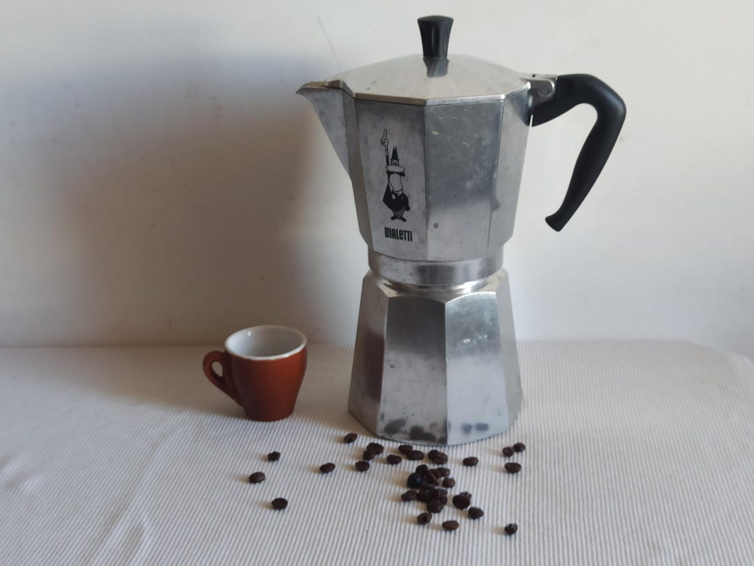 XXL Bialetti Stovetop Moka Pot, Giant Espresso Maker, Made in Italy - Etsy