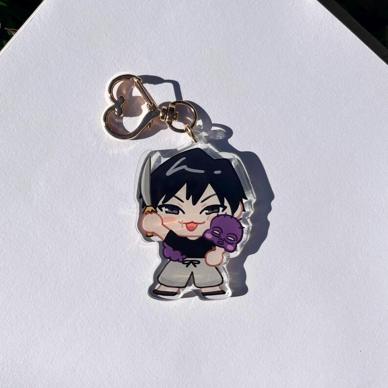 Toji Fushiguro Keychain | Jujutsu Kaisen [JJK] - Etsy Australia