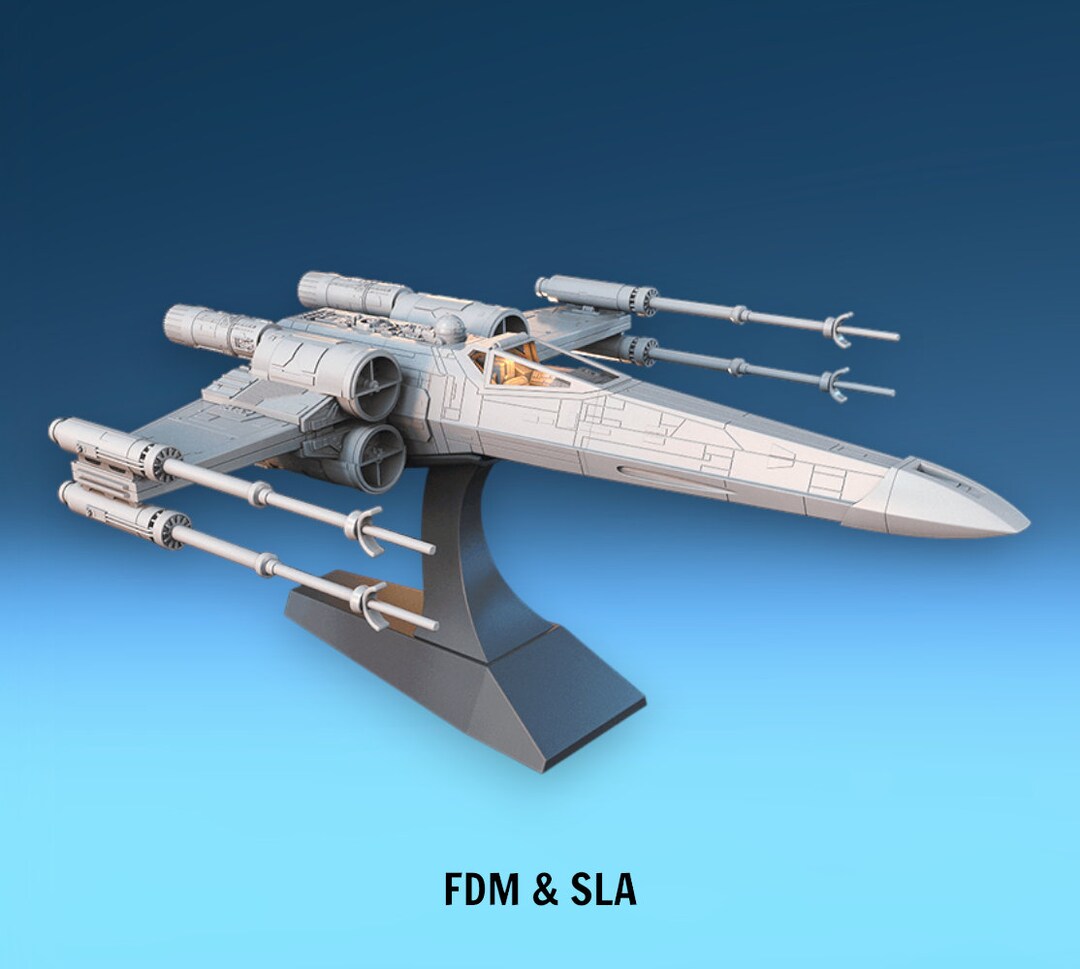T65B X-wing STL Files - Etsy