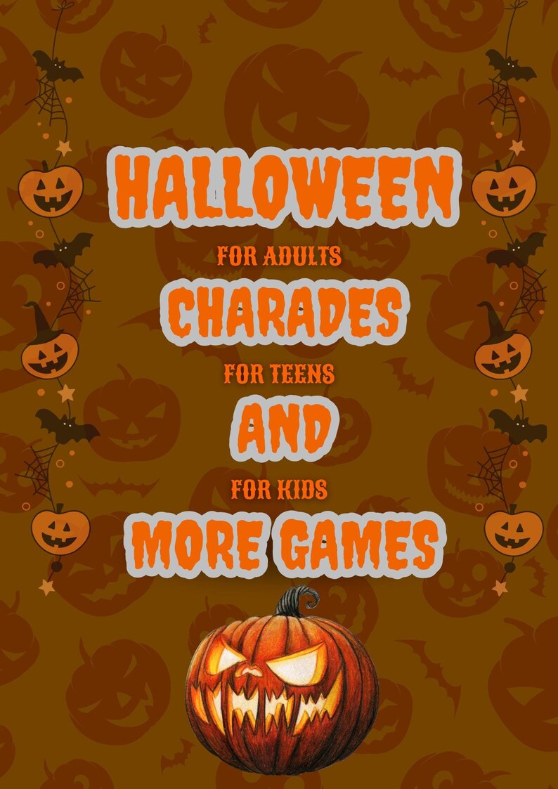 Printable Halloween Game Bundle - 40+ Halloween Party Games Activities ...