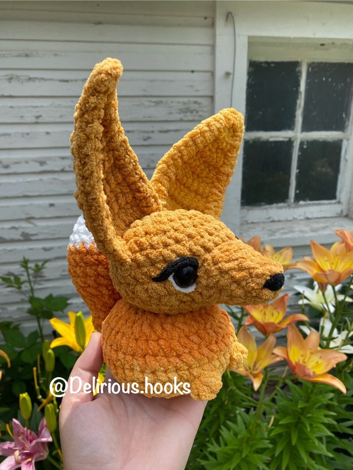Pancake the Chibi Fennec Fox Crochet Pattern/ Amigurumi Fox Pattern - Etsy