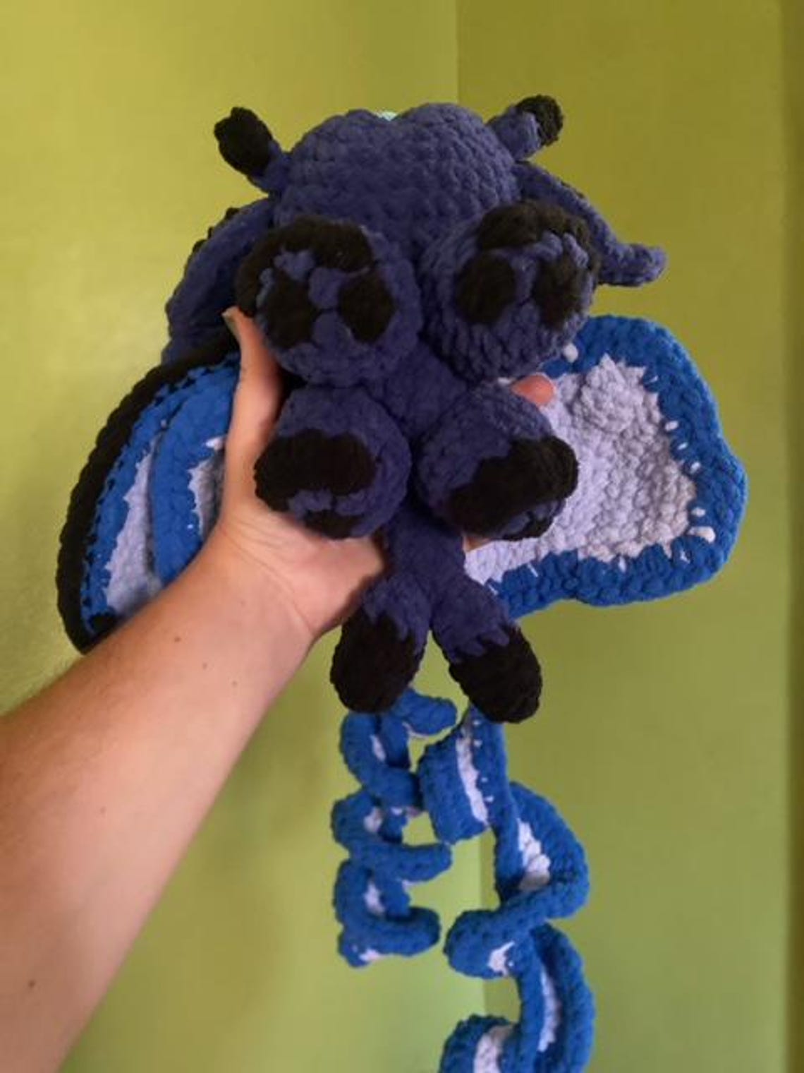 Lunar Moth Cat Crochet Plushie - Etsy