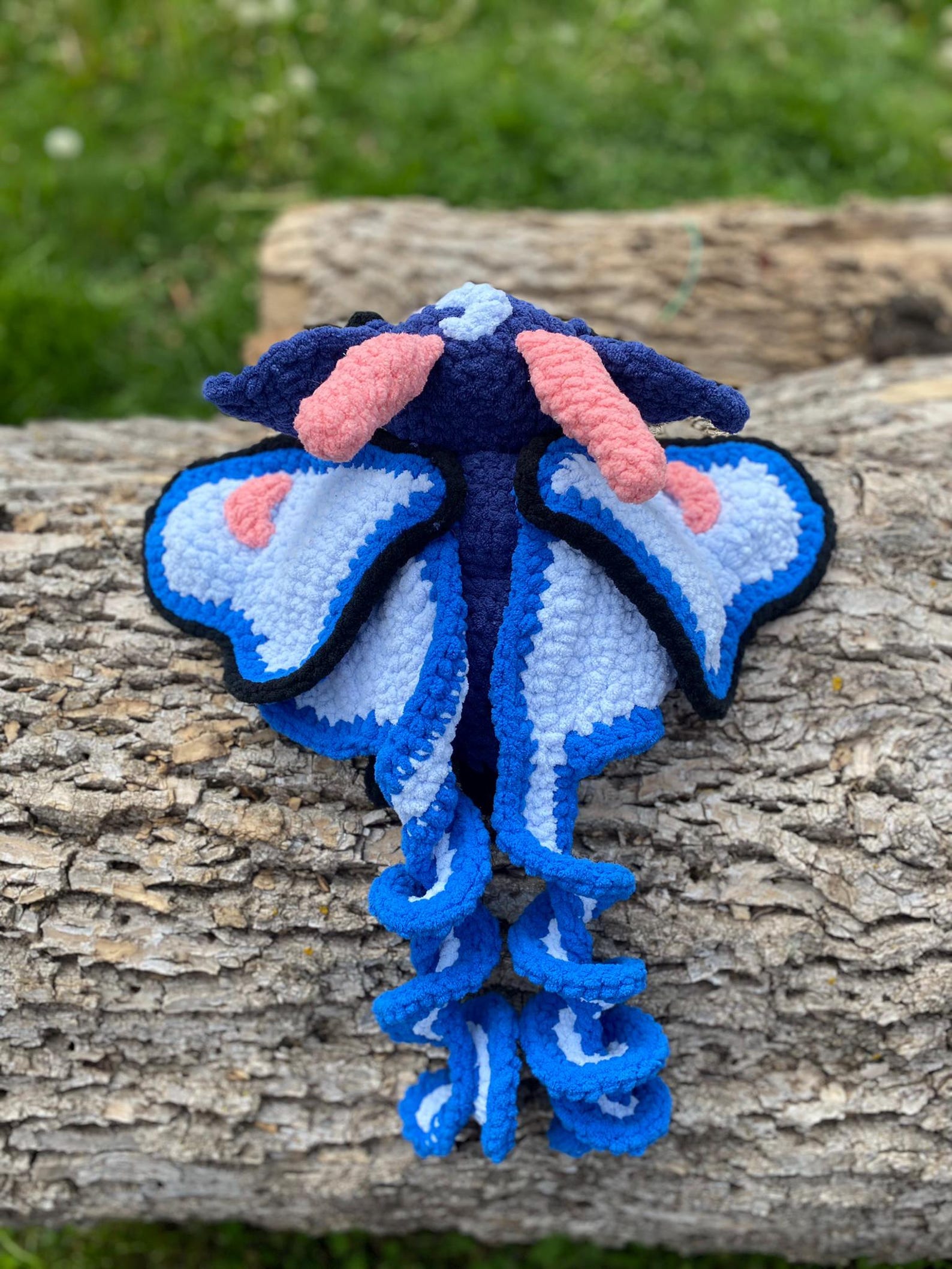 Lunar Moth Cat Crochet Plushie - Etsy