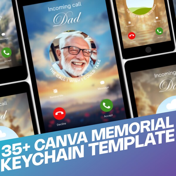 Memorial Keychain They Call I Wish I Could Take Svg - Etsy