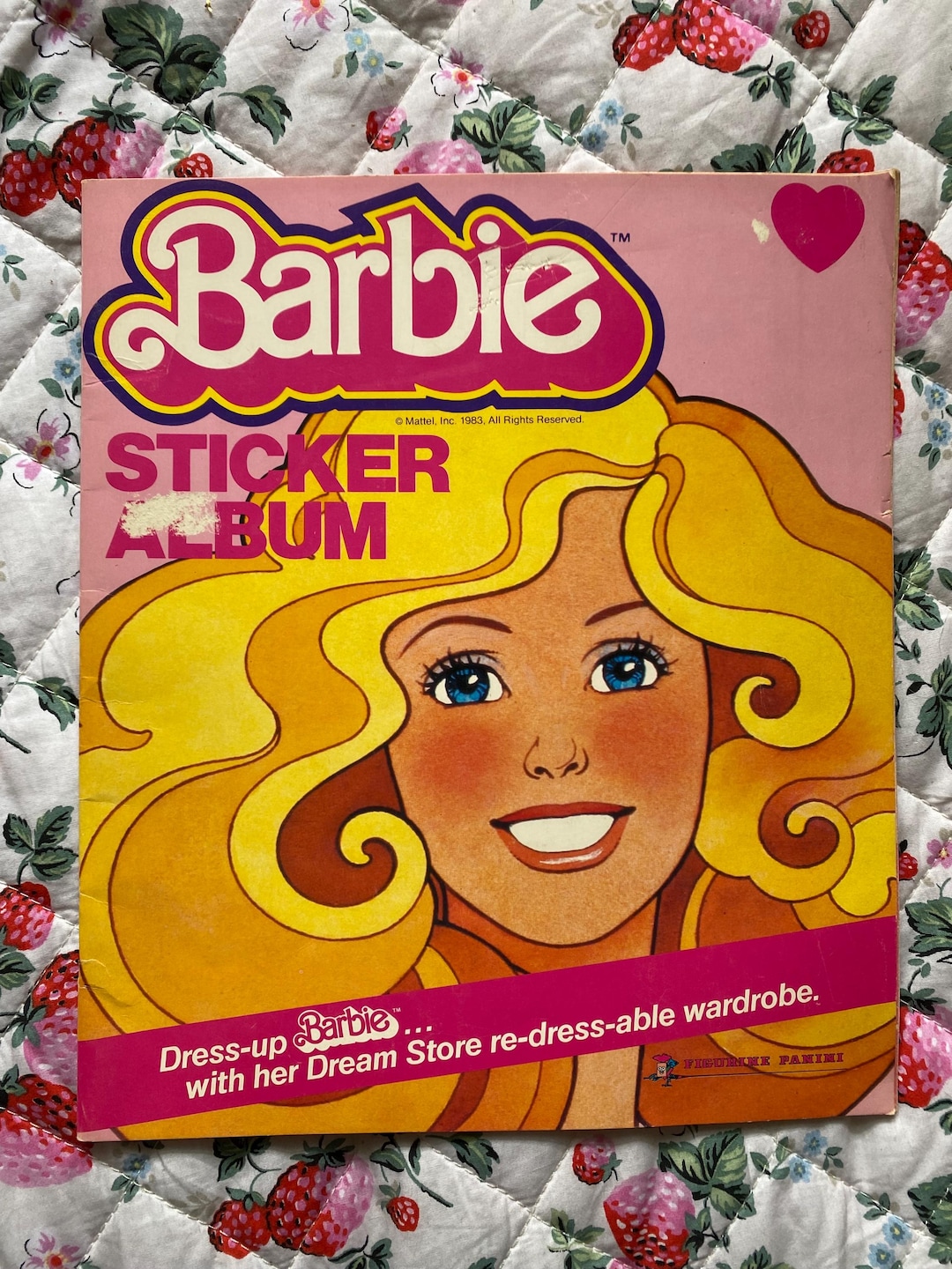 1983 Barbie Panini Sticker Book - Etsy