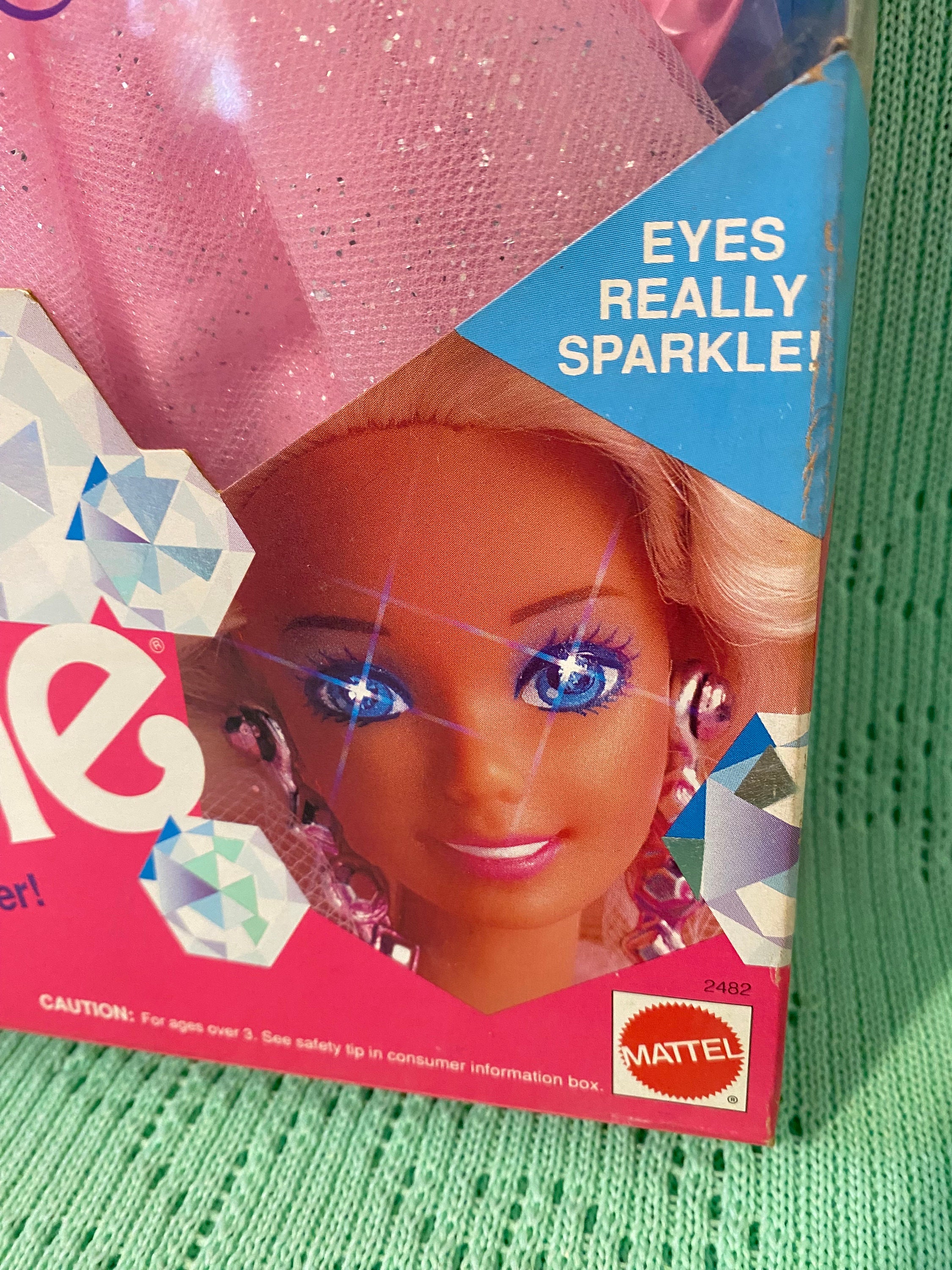 NIB 1991 Sparkle Eyes Barbie - Mattel No. 2482 - Etsy
