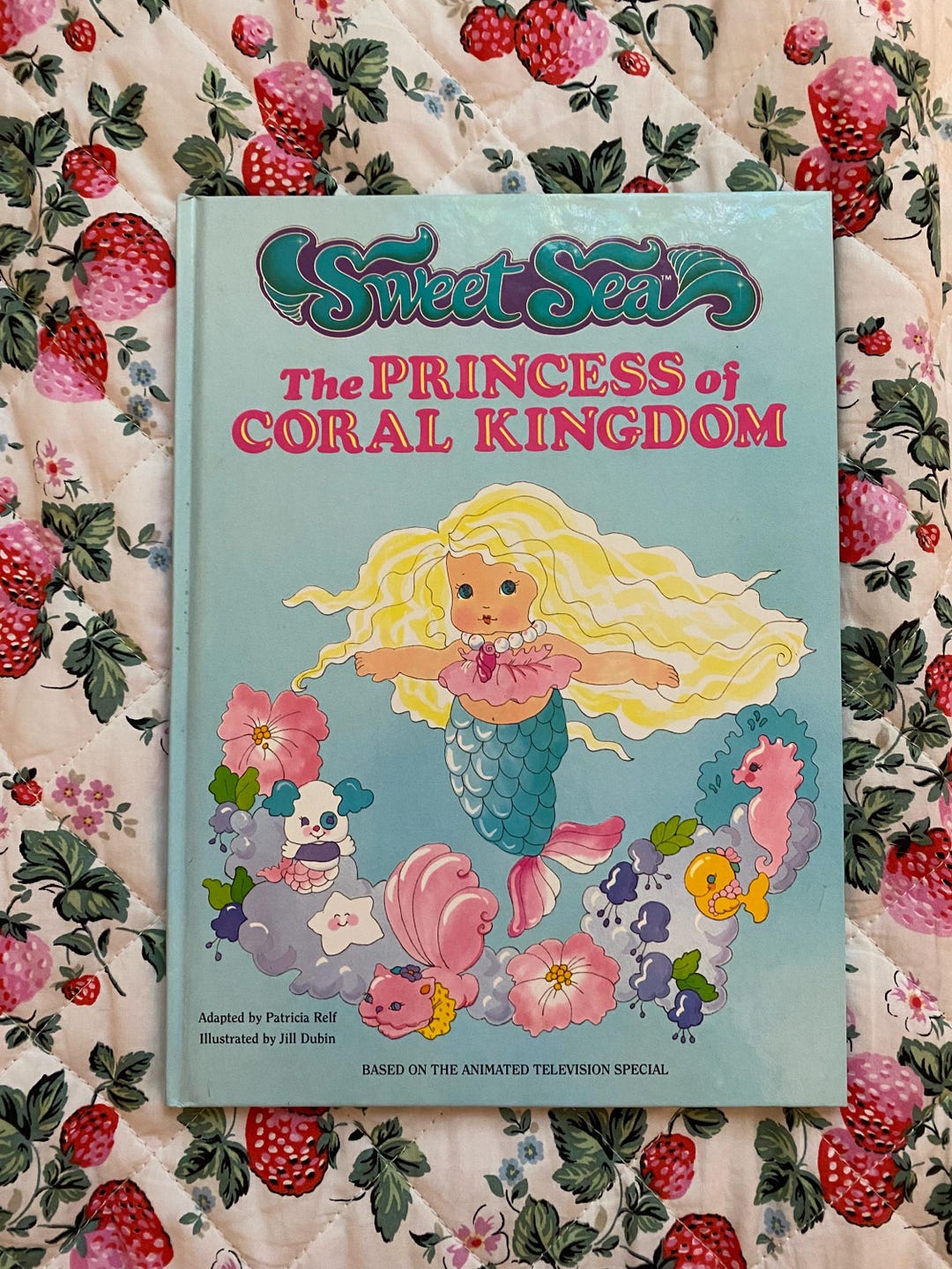RARE 1985 Mermaid Children’s Book - Sweet Sea: the Princess of Coral ...