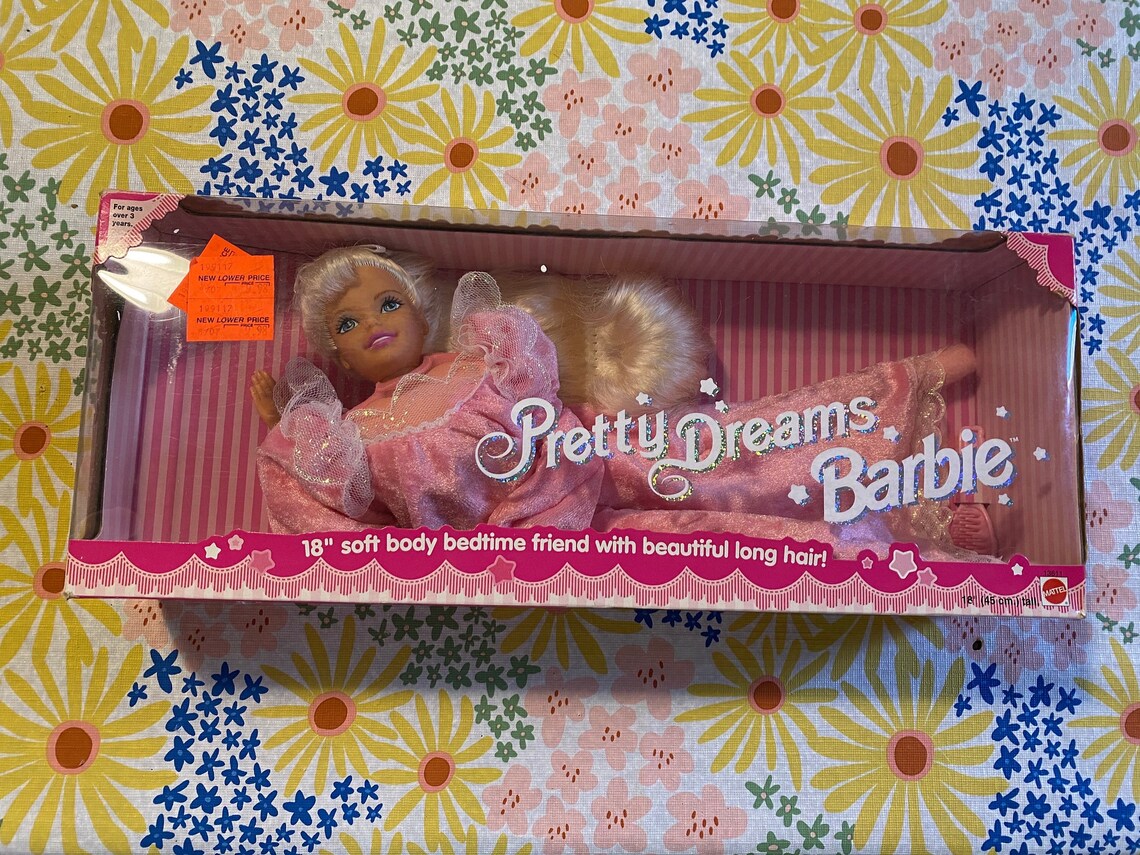 1995 Pretty Dreams 18inch Soft Body Barbie - Etsy