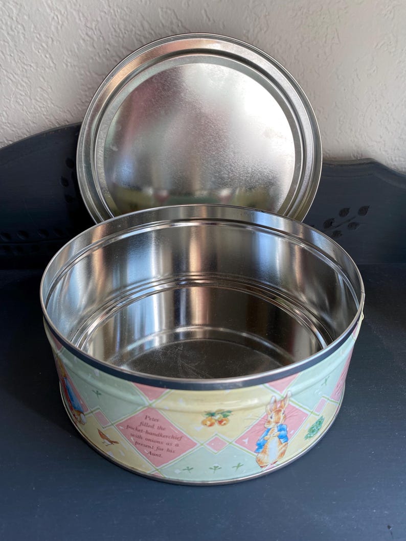 Beatrix Potter World of Peter Rabbit Tin 1998 - Etsy