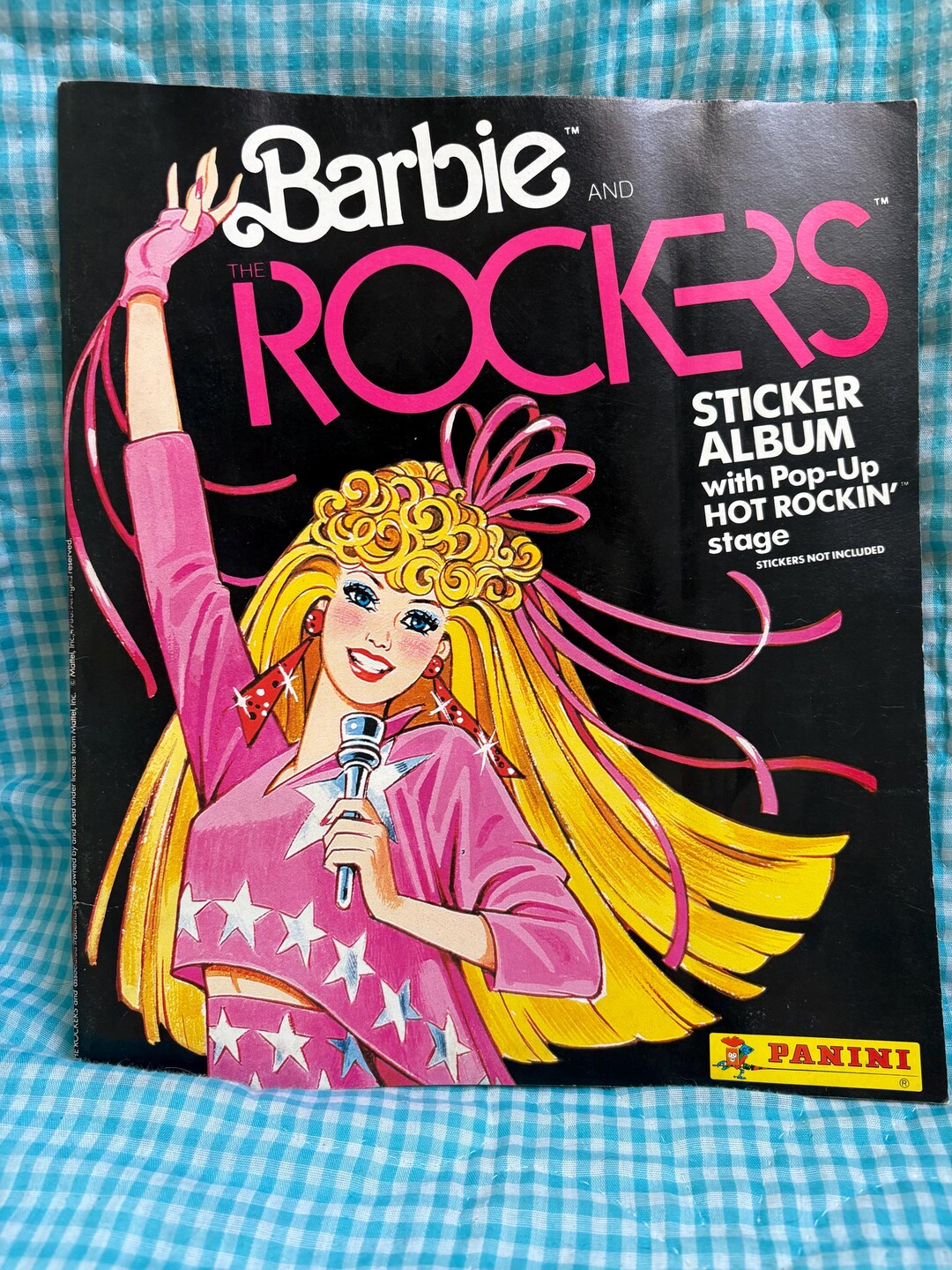 Barbie and the Rockers Panini Sticker Book - Unused - 1986 - Etsy