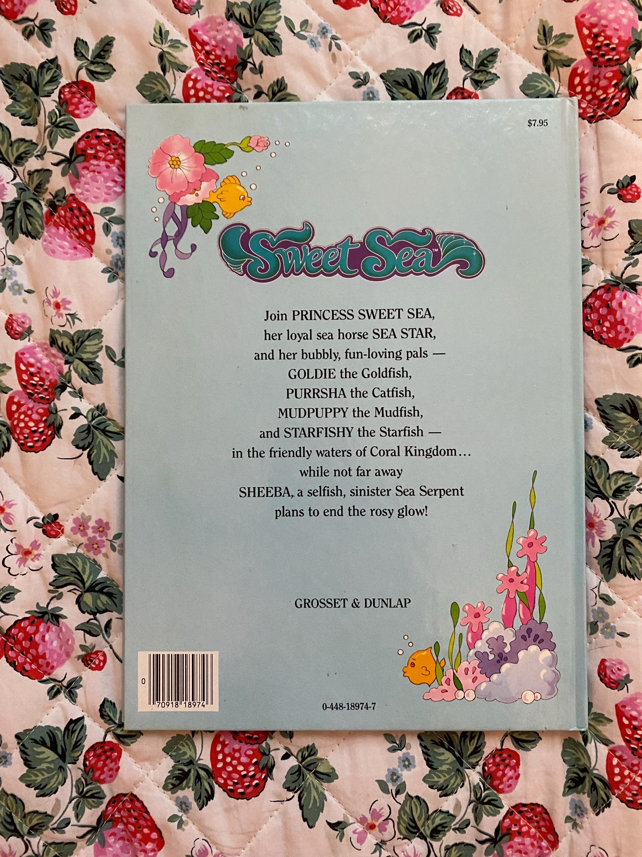 RARE 1985 Mermaid Children’s Book - Sweet Sea: the Princess of Coral ...