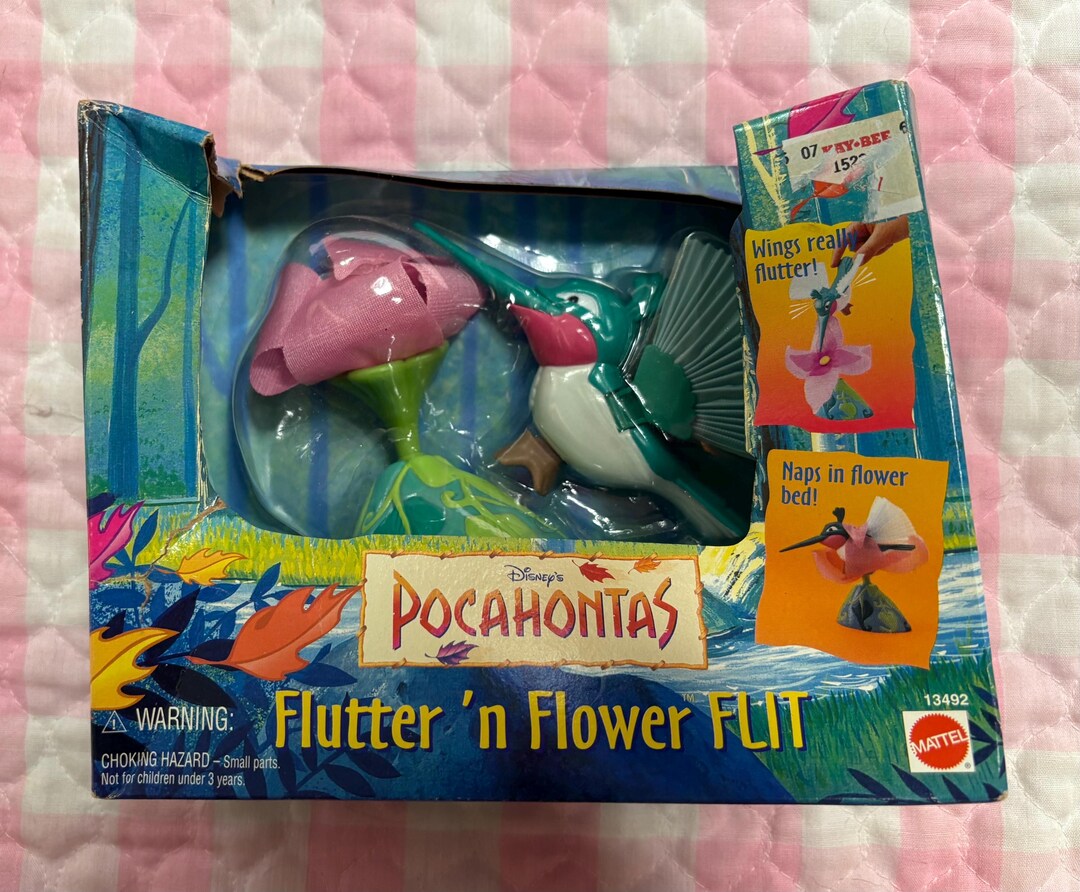 Disney Pocahontas Flutter ‘n Flower Flit Hummingbird Mattel Toy - Etsy