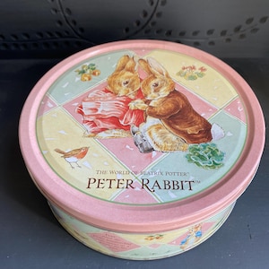 Beatrix Potter World of Peter Rabbit Tin 1998 - Etsy