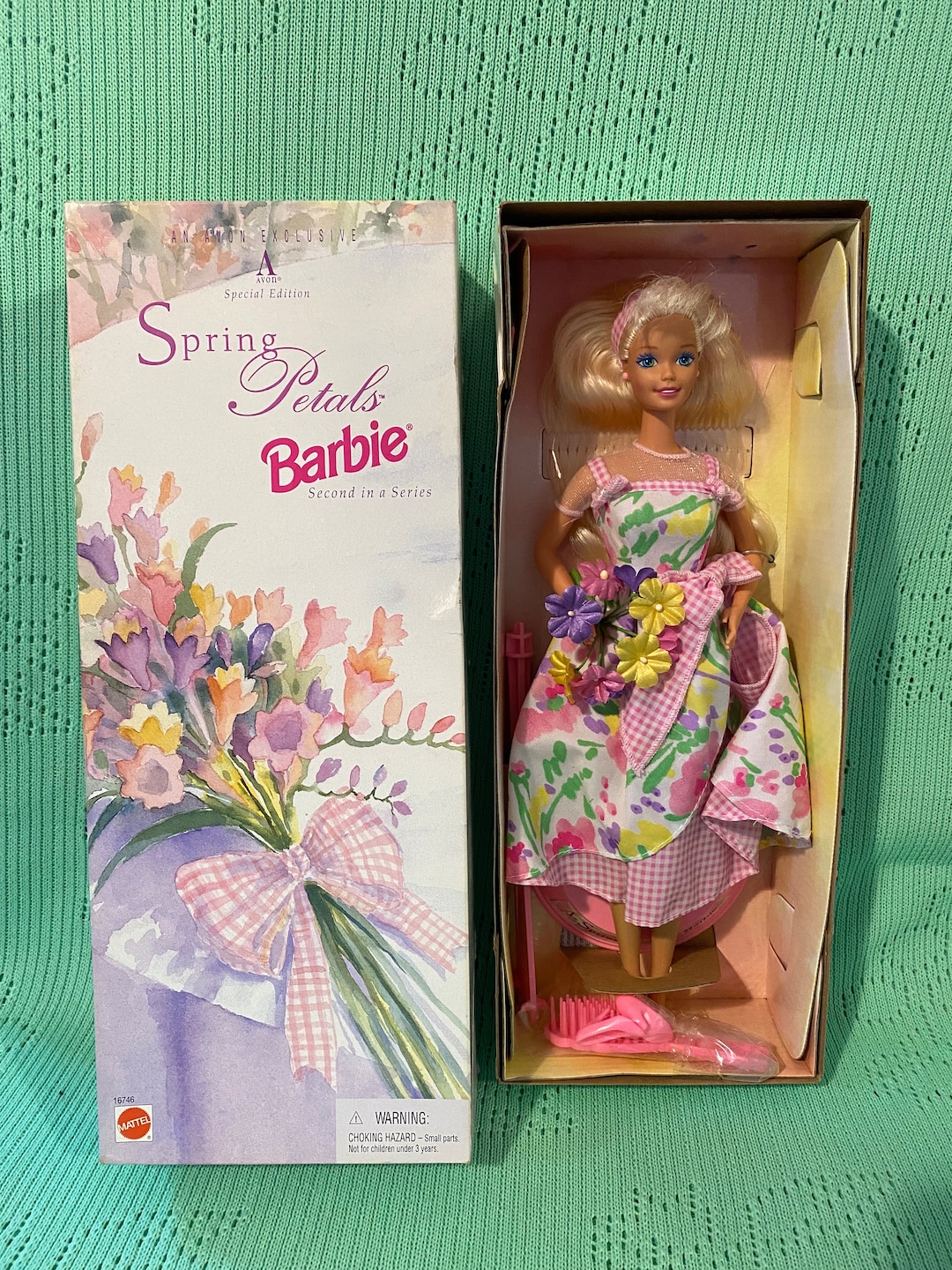 1996 Avon Special Edition Spring Petals Barbie - Etsy