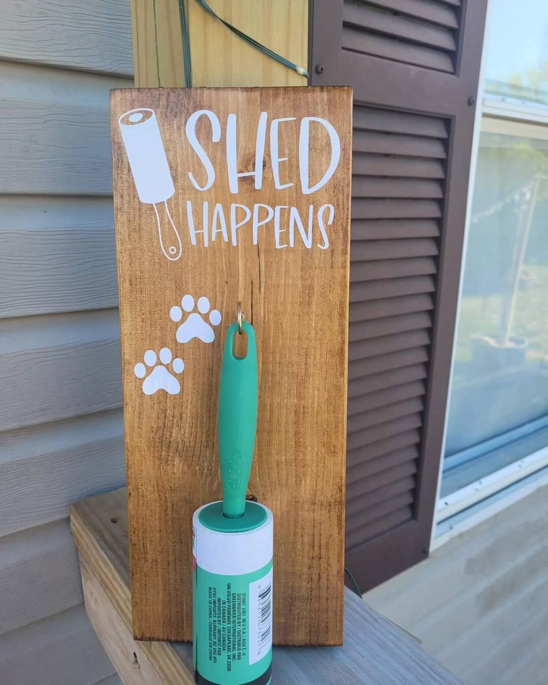 Pet Lint Roller Holder and Sign - Etsy