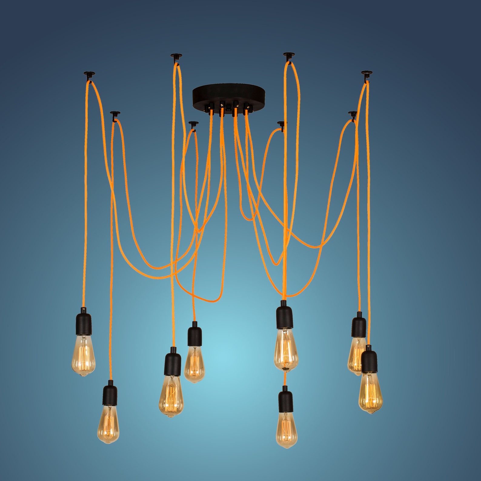 Spider Chandelier Pendant Light, Spider Pendant Light, Minimal Modern ...