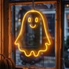 Cute Ghost Neon Sign, Fun Ghost Led Light Sign, Halloween Wall Decor ...
