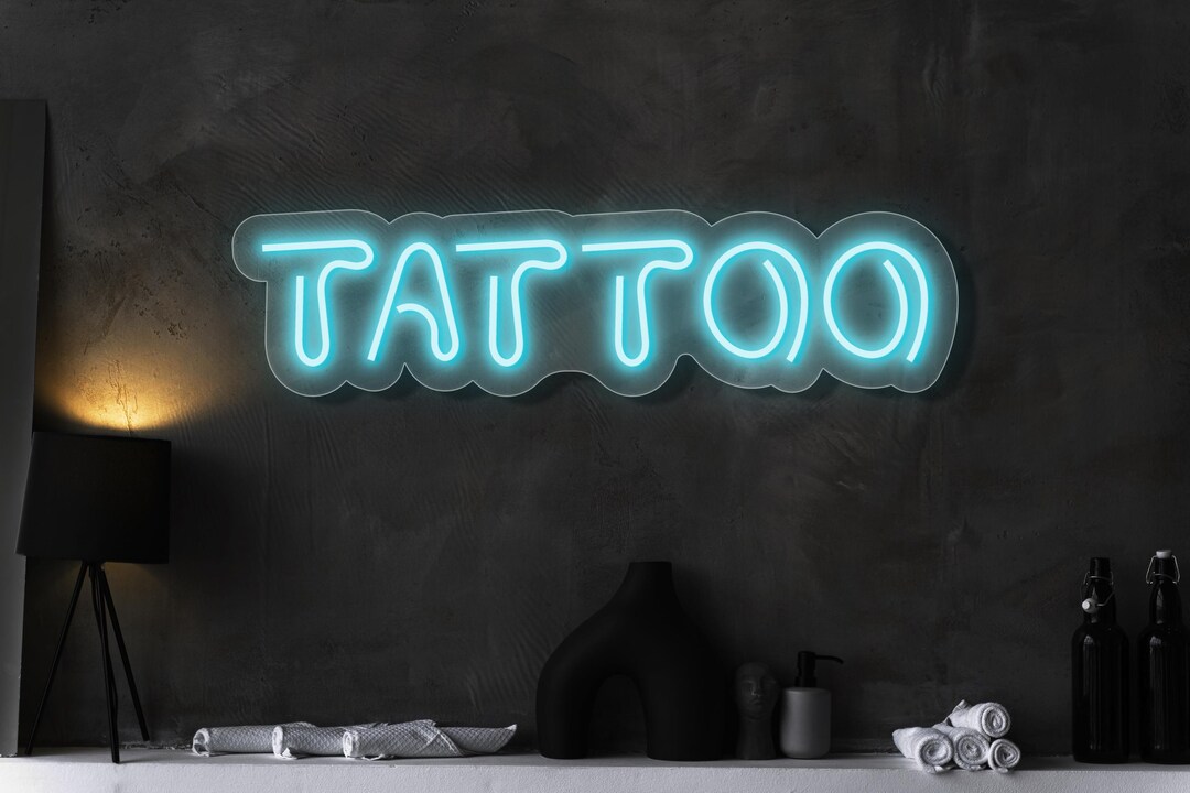 Tattoo Neon Sign, LED Tattoo Studio Sign, Tattoo Artist Wall Decor ...