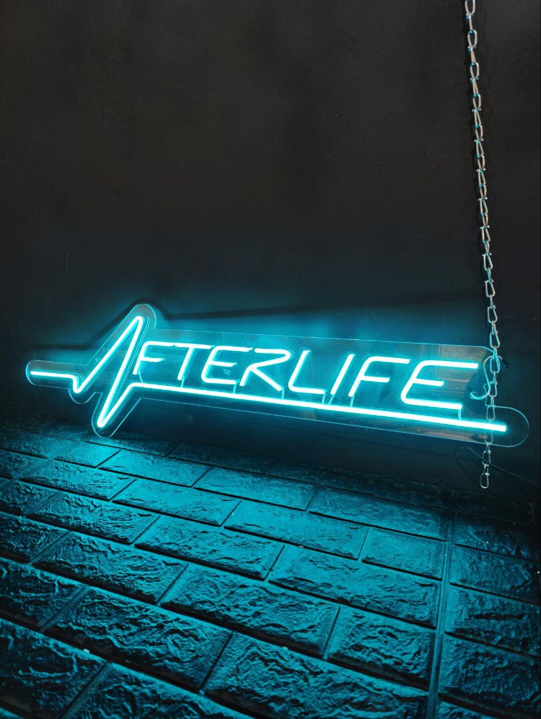 Afterlife LED Neon Sign, Game Room Decor, Afterlife Light up Sign ...
