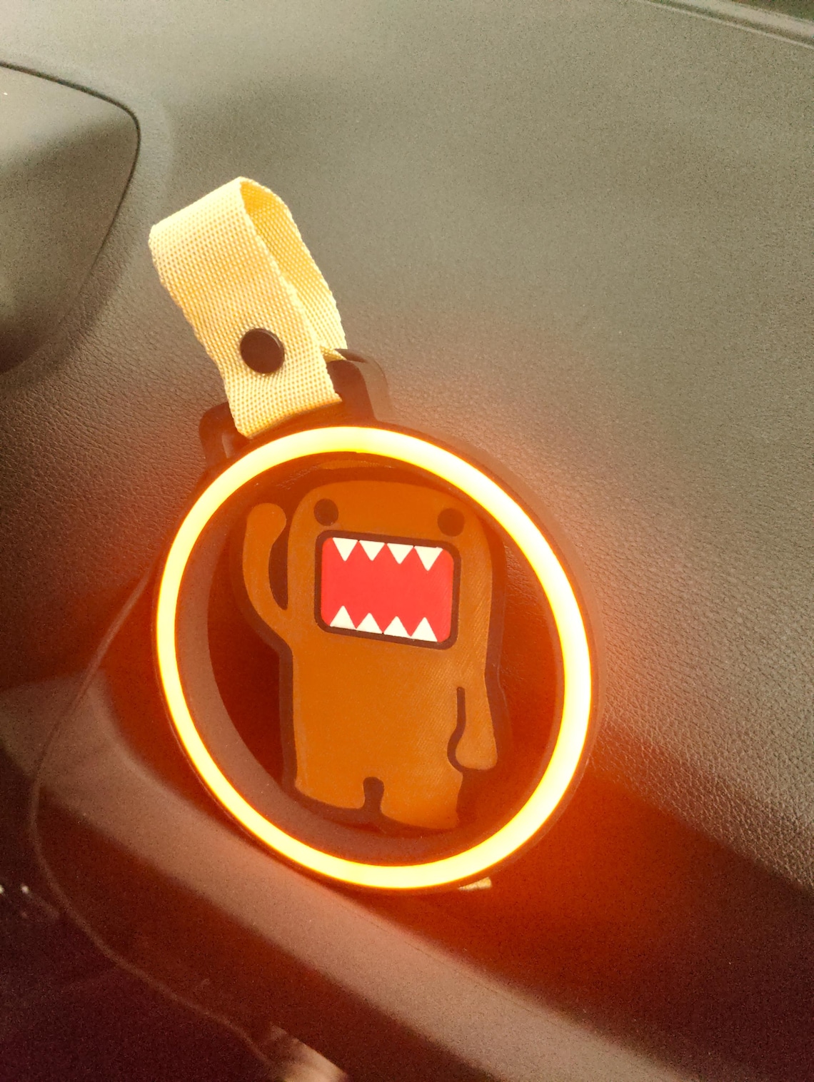 LED Neon Ring Tsurikawa, Domo JDM Car Decor, LED Tsurikawa, Domo Car ...