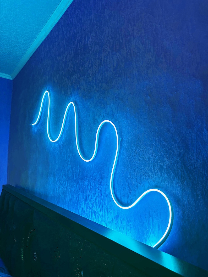 Neon Strip Lights, Multicolor LED Strip Lights, Neon Rope Lamp, Pink ...