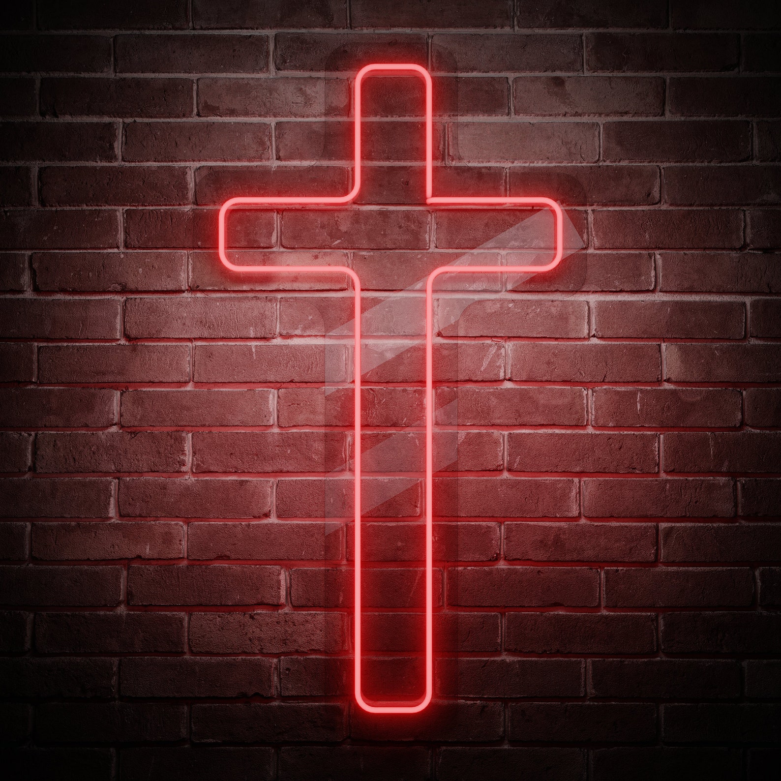Cross Neon Sign, Christian Cross Led Neon Light, Cross Jesus Neon Sign ...