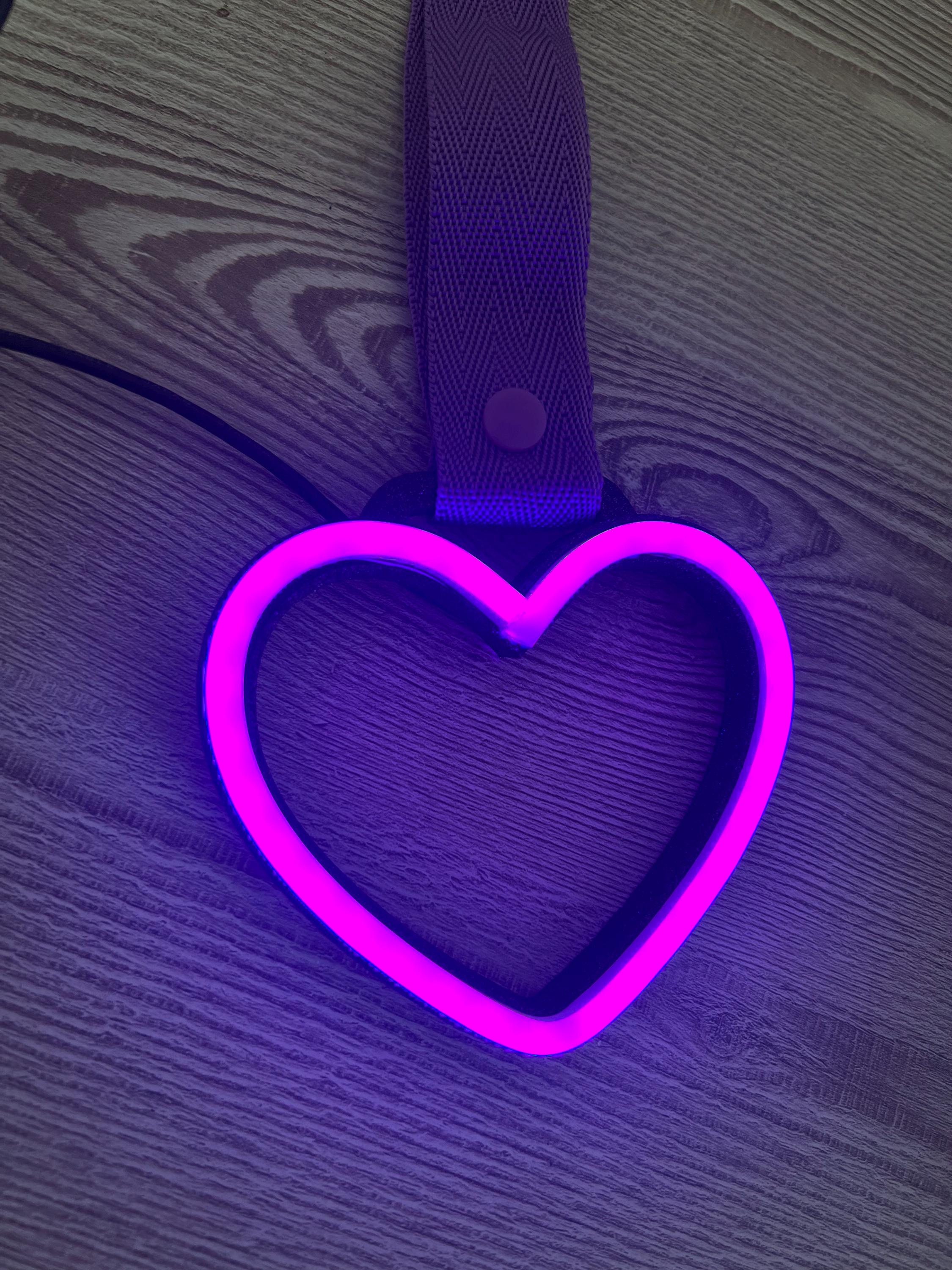 LED Neon Ring Tsurikawa, Domo JDM Car Decor, LED Tsurikawa, Domo Car ...