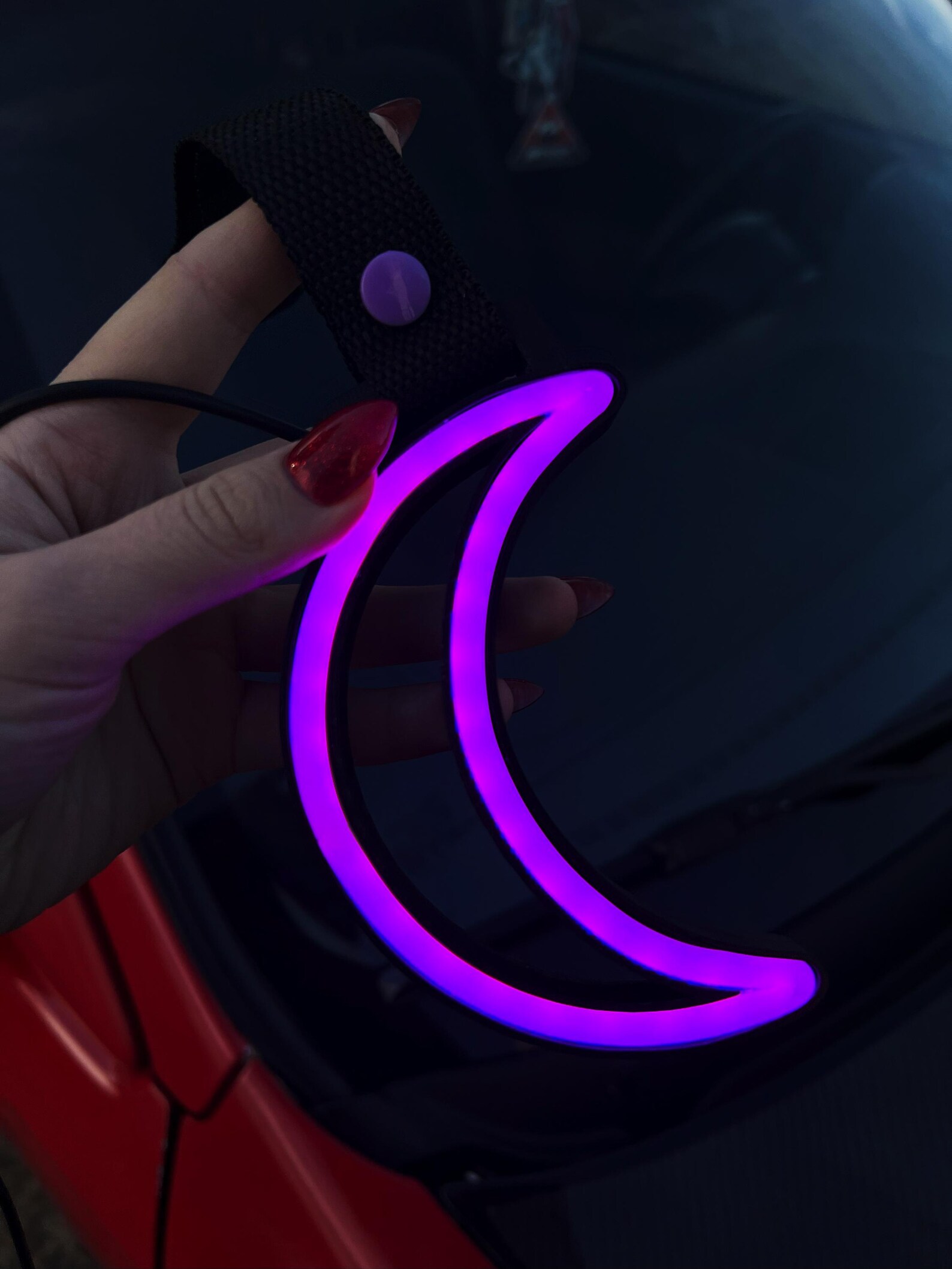 Star Neon Tsurikawa, LED Star Car Decor, JDM Car Handle Accessory, Neon ...
