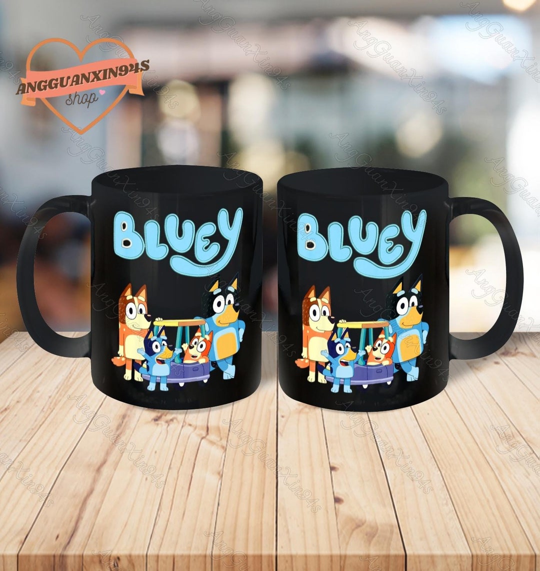 Bluey Family Mug, Bluey Mug, Bluey Family Gift, Bluey Coffee Mug, Bluey ...