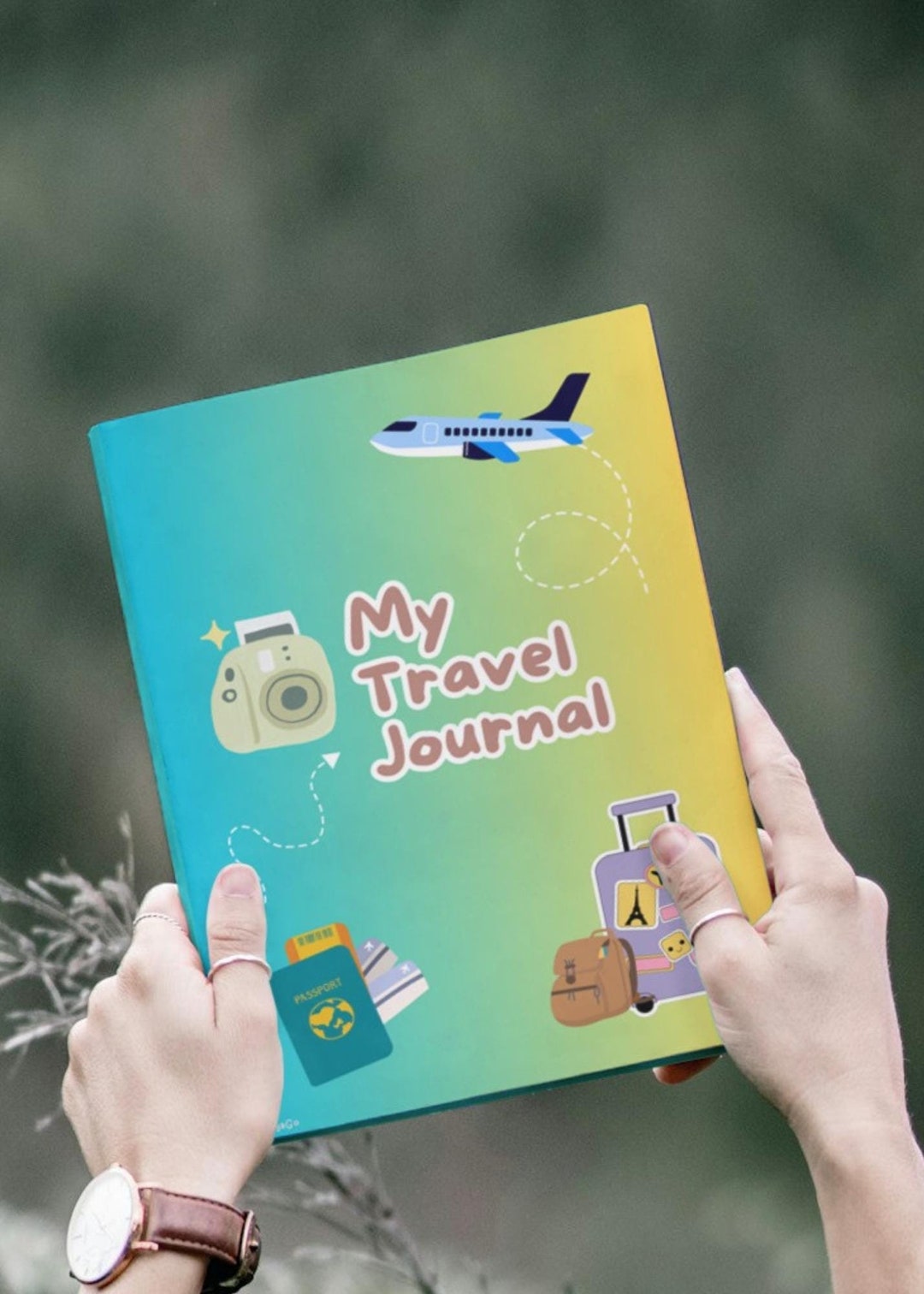 My Travel Journal Printable PDF | Vacation & Holiday Memory Book for ...