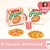 1/12 White PRINTABLE Miniature Kitchen Set Large: Dollhouse Kit ...